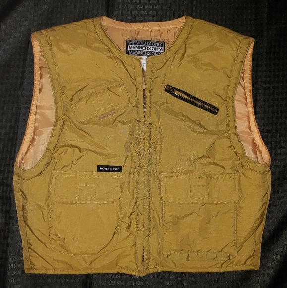 Members Only | Jackets & Coats | Vintage Members Only Utility Vest Boys ...